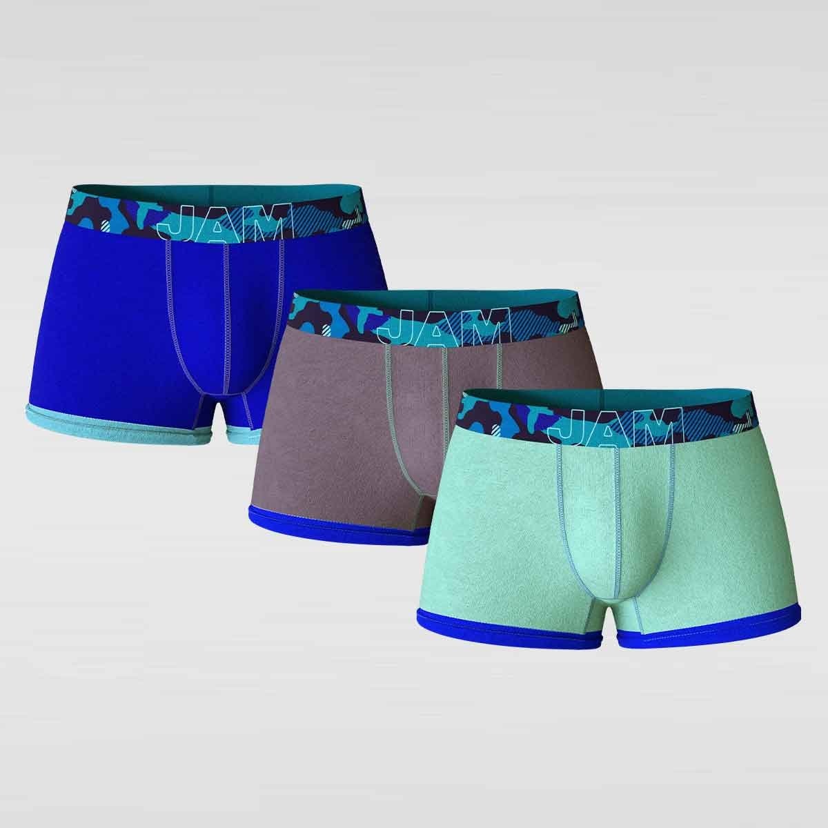 Bóxer Trunk Jam Army 3 Pack para Hombre