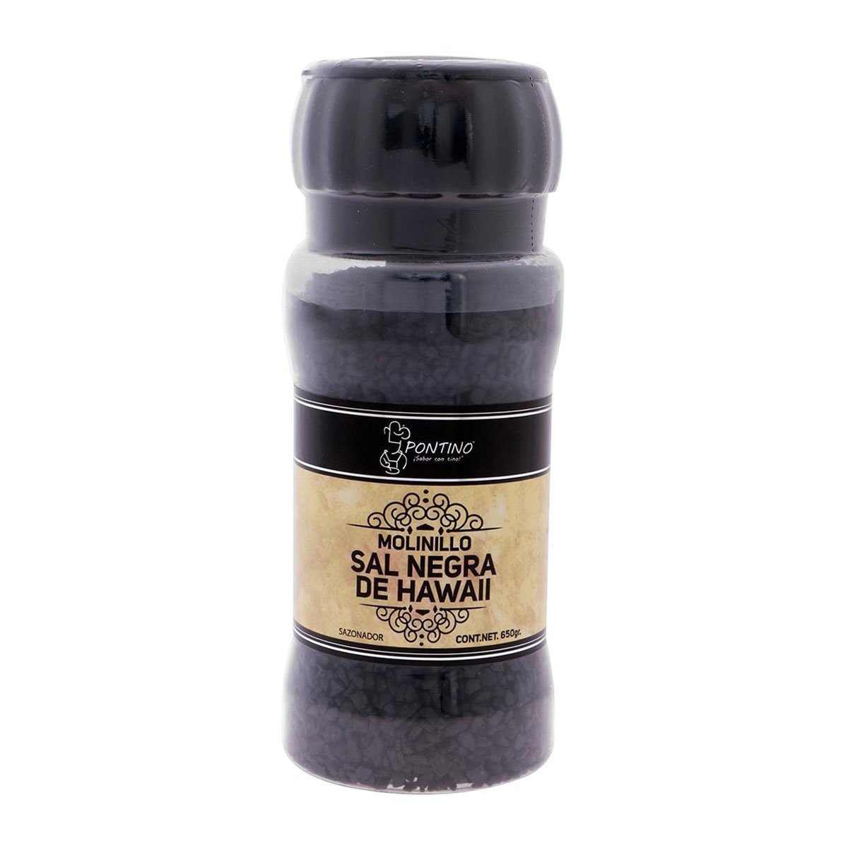 Sal negra de hawaii pontino molinillo 650 grs alpont gourmet - Sears