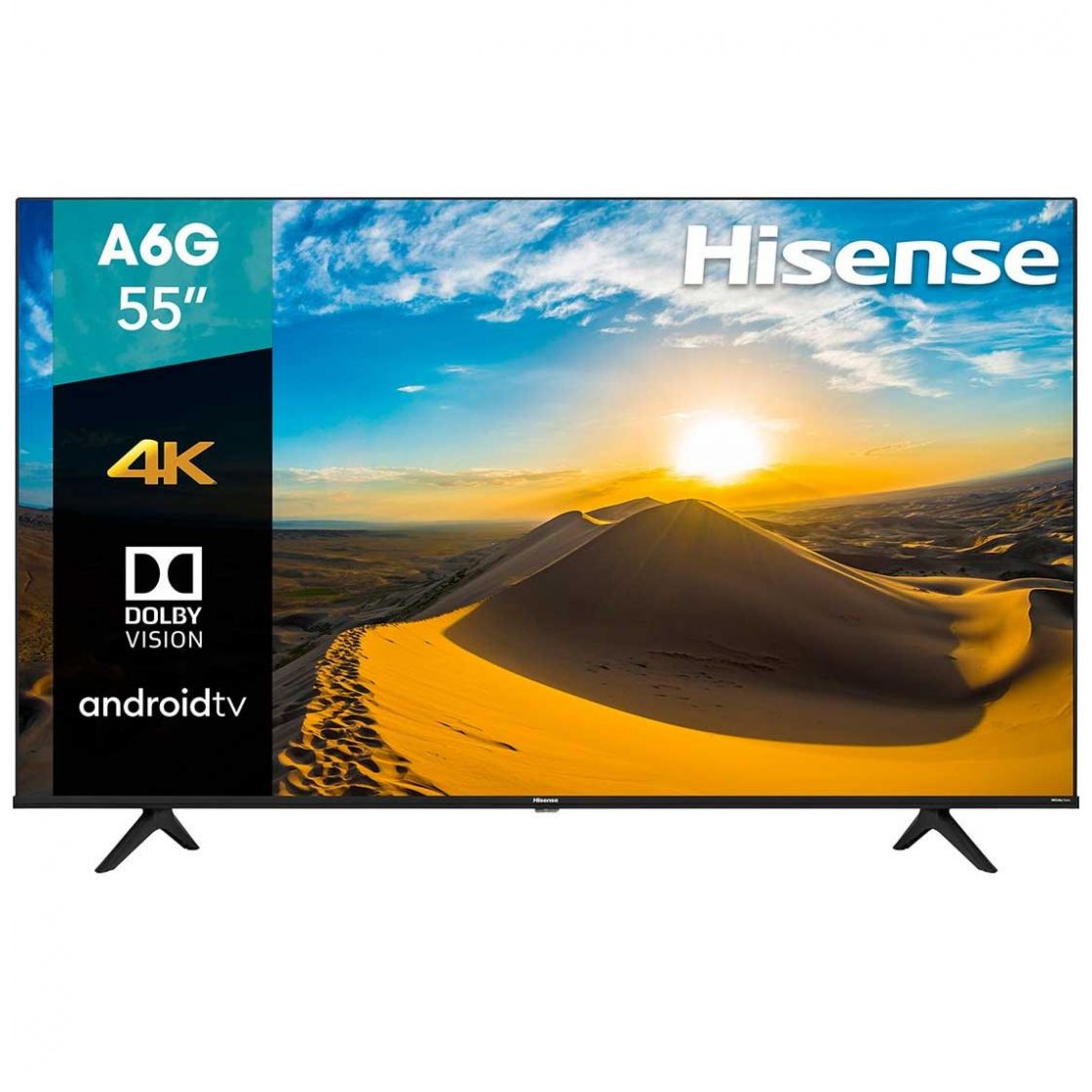 Pantalla hisense 55" 4k uhd a6g tv (55a6g 2021) - Sears