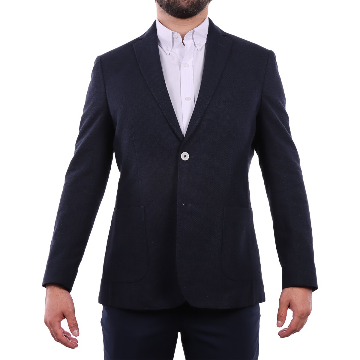 Saco Azul Marino Lmental para Hombre