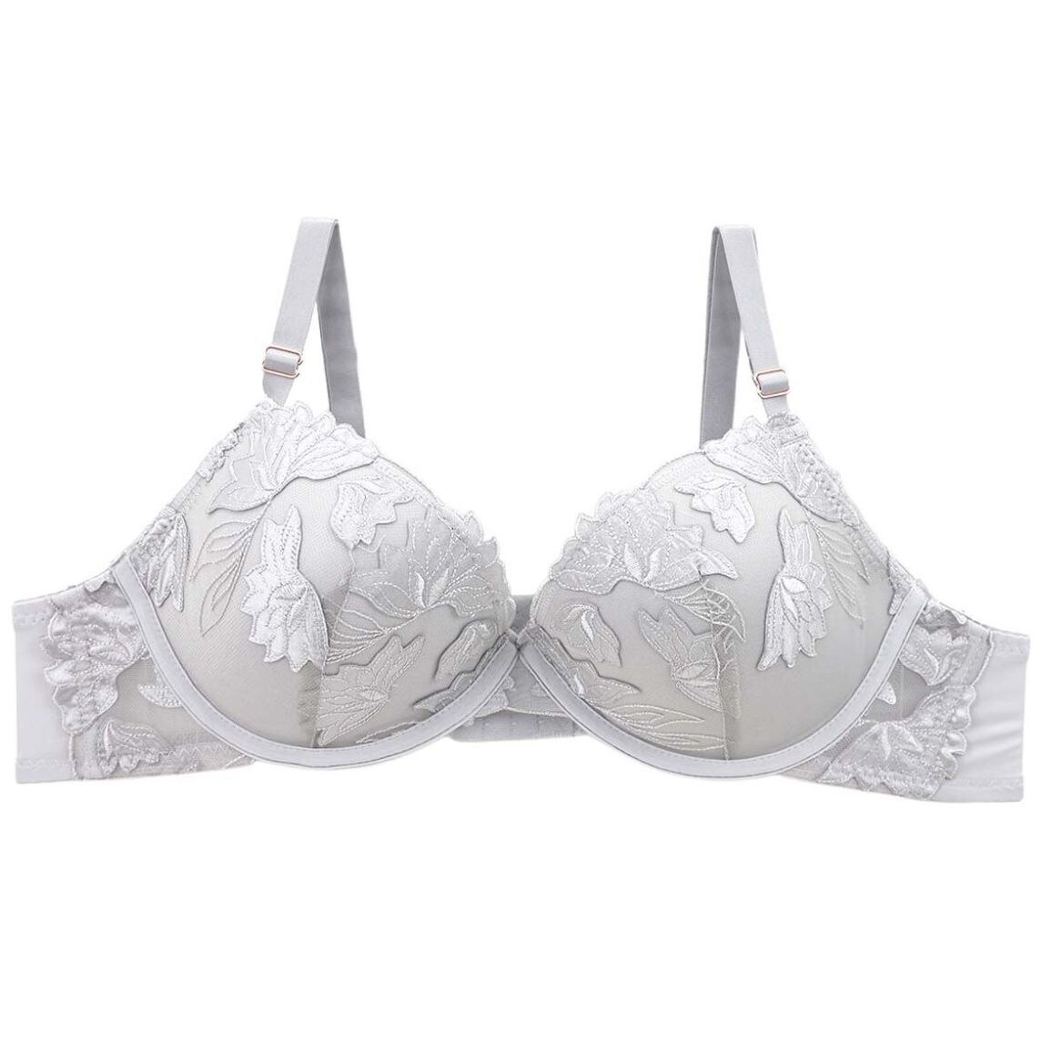Brasier con Varilla Y Aplicaciones Bordadas Couture para Mujer