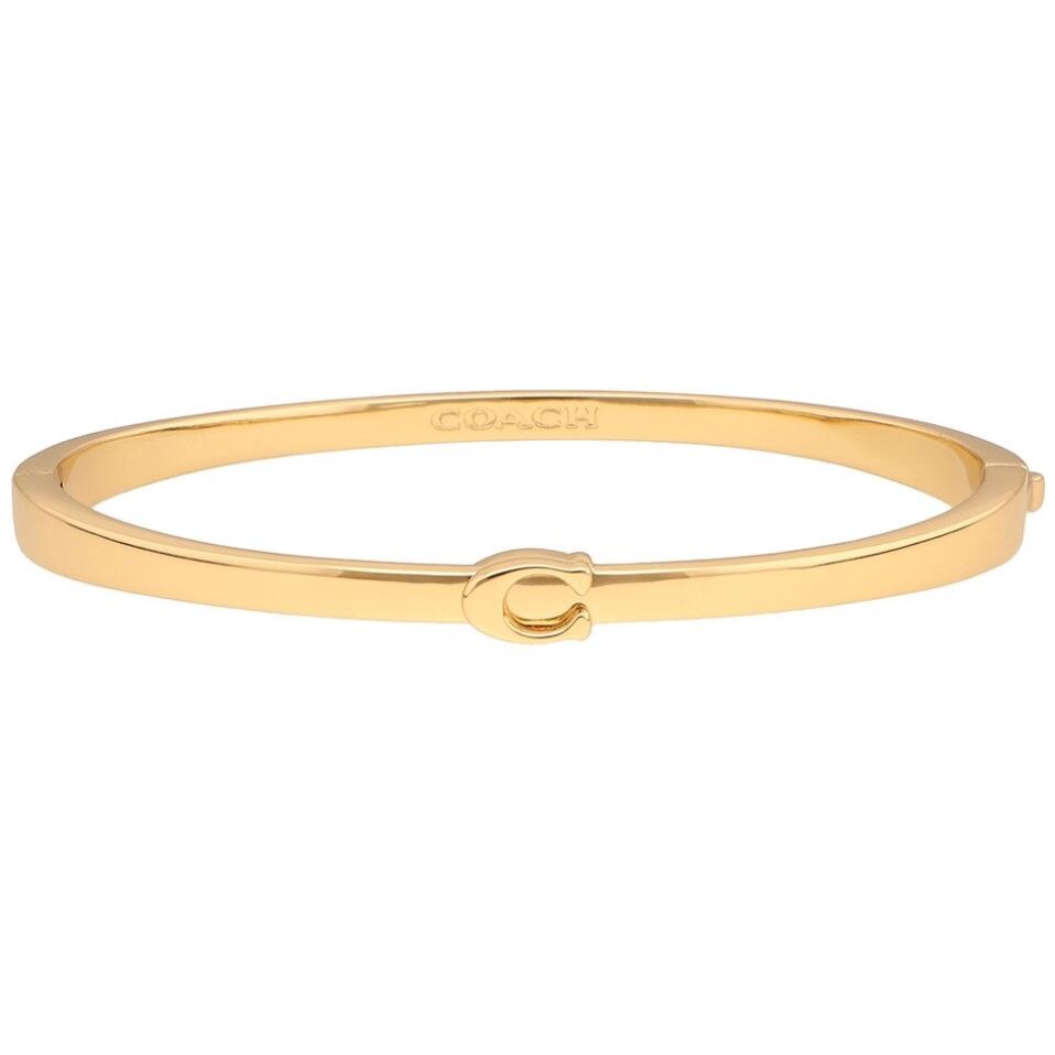 Coach Pulsera Dorada Pulido