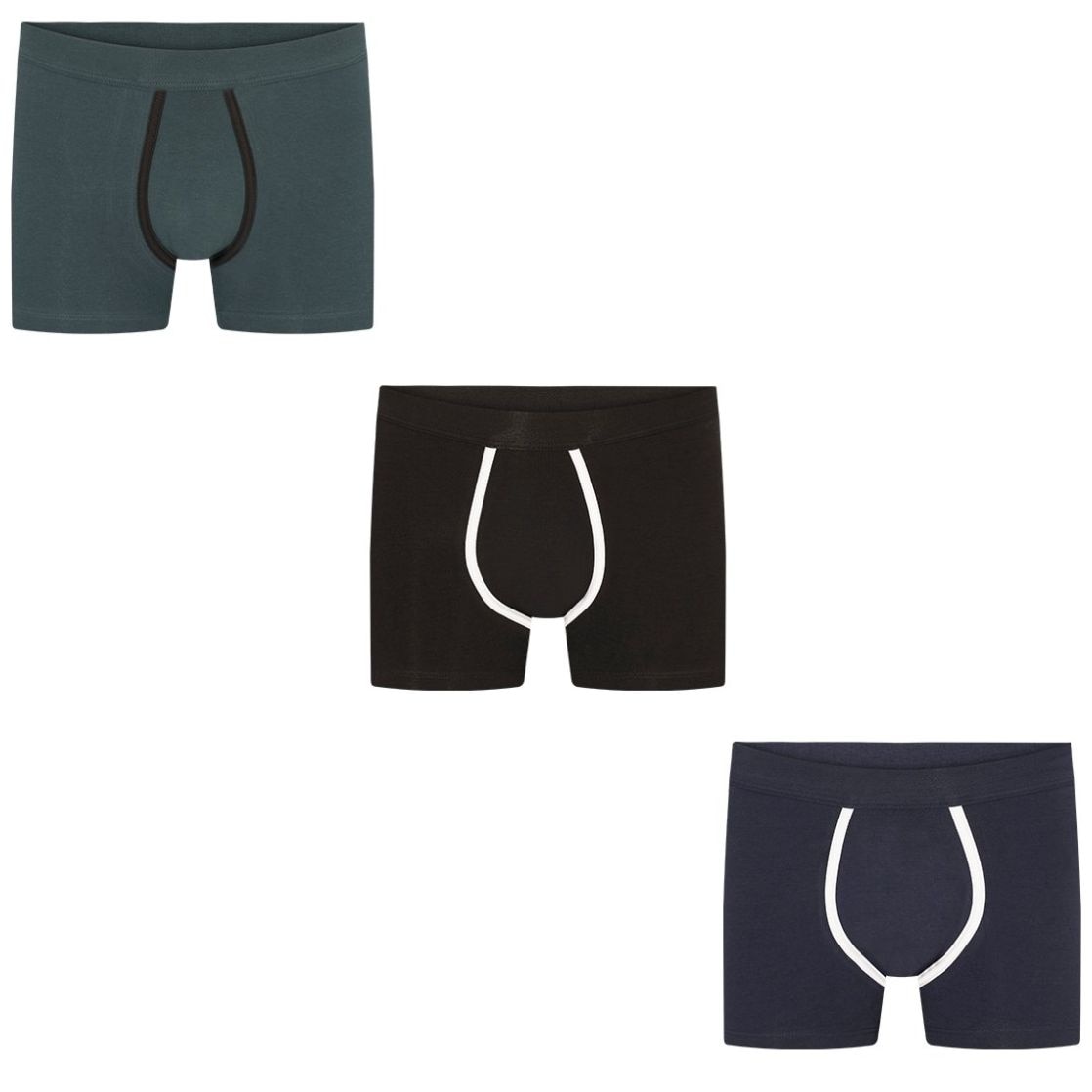 3 Pack Bóxer Geordi para Hombre