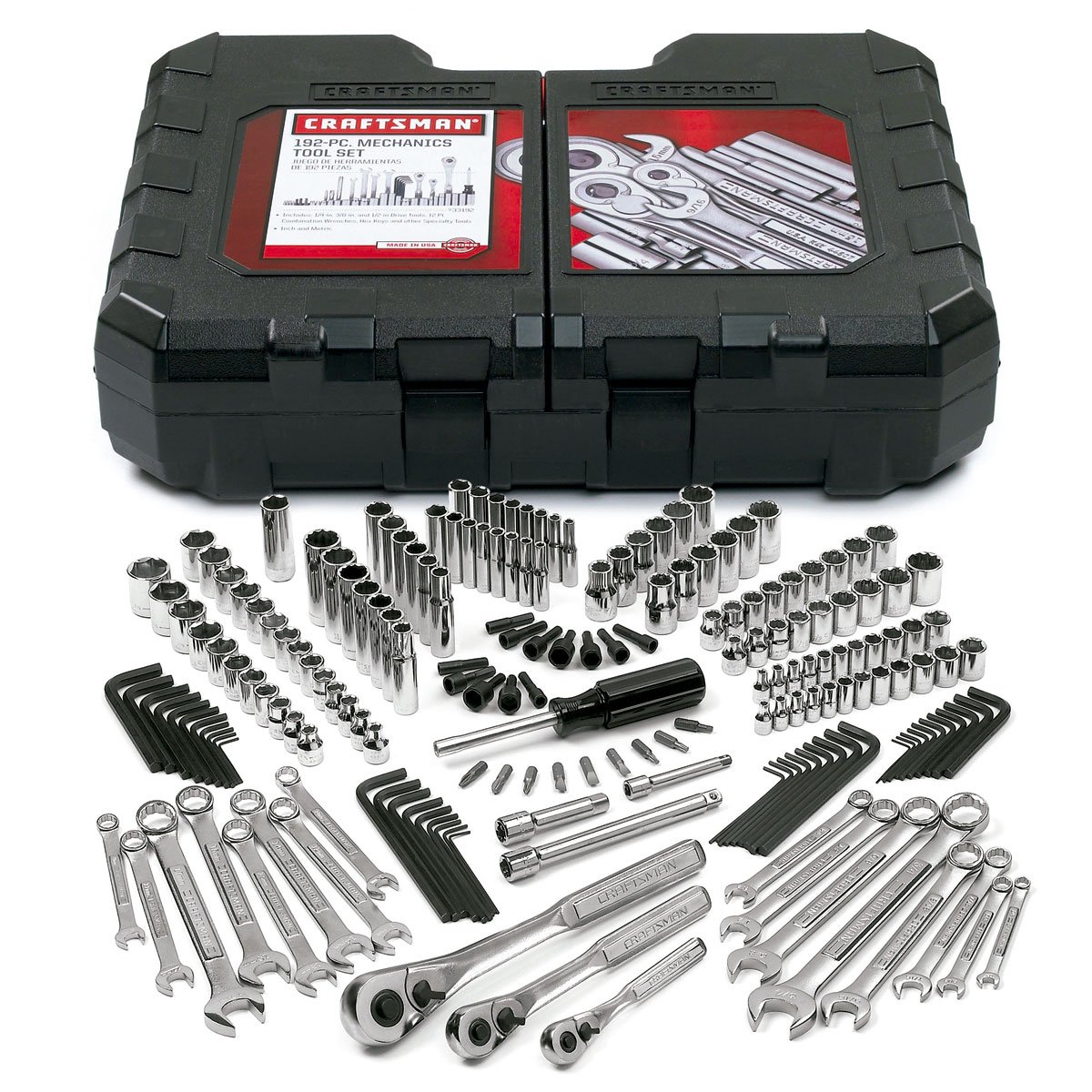 Juego de autocle 192 piezas craftsman - Sears