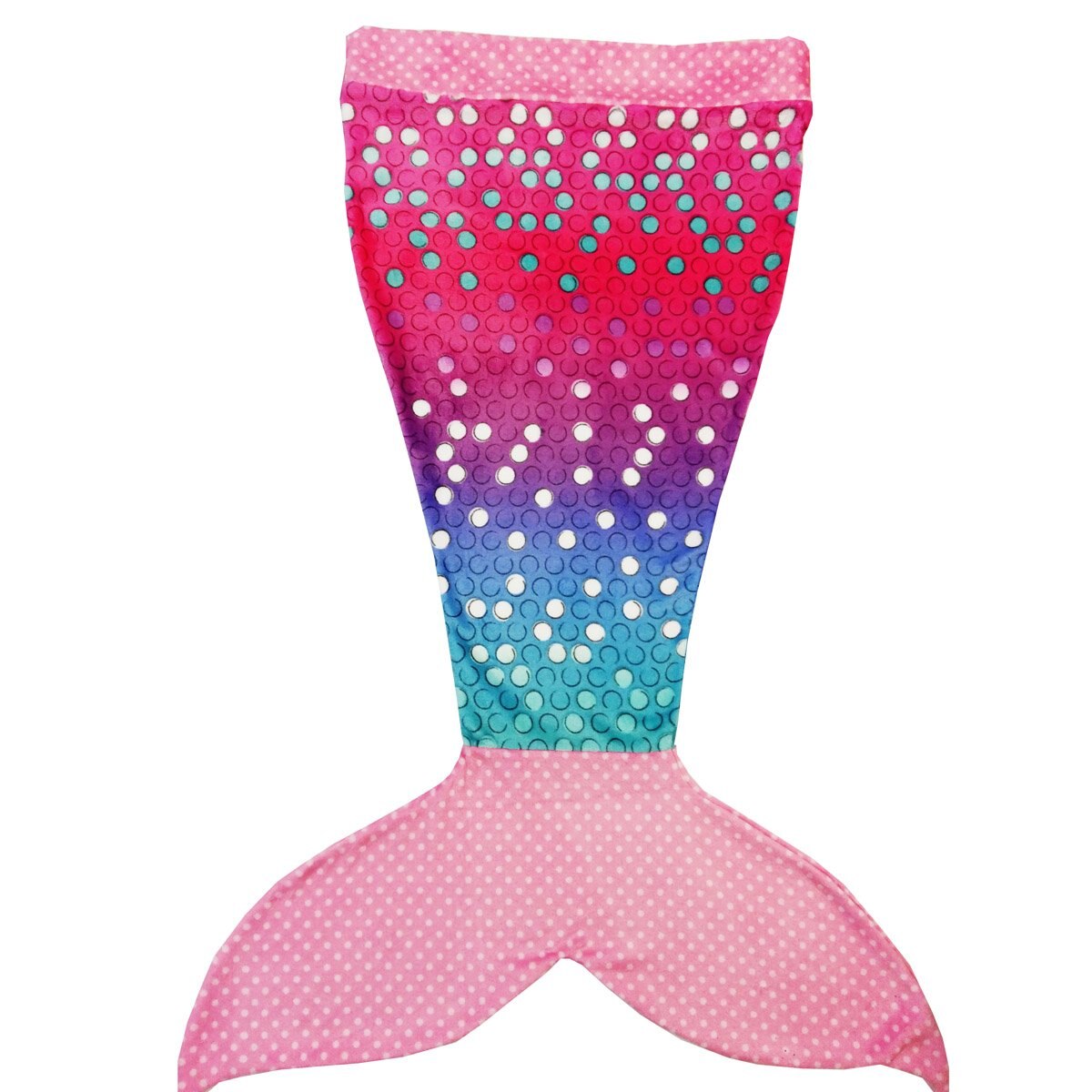 Frazada Cola de Sirena Burbujas Mermaids