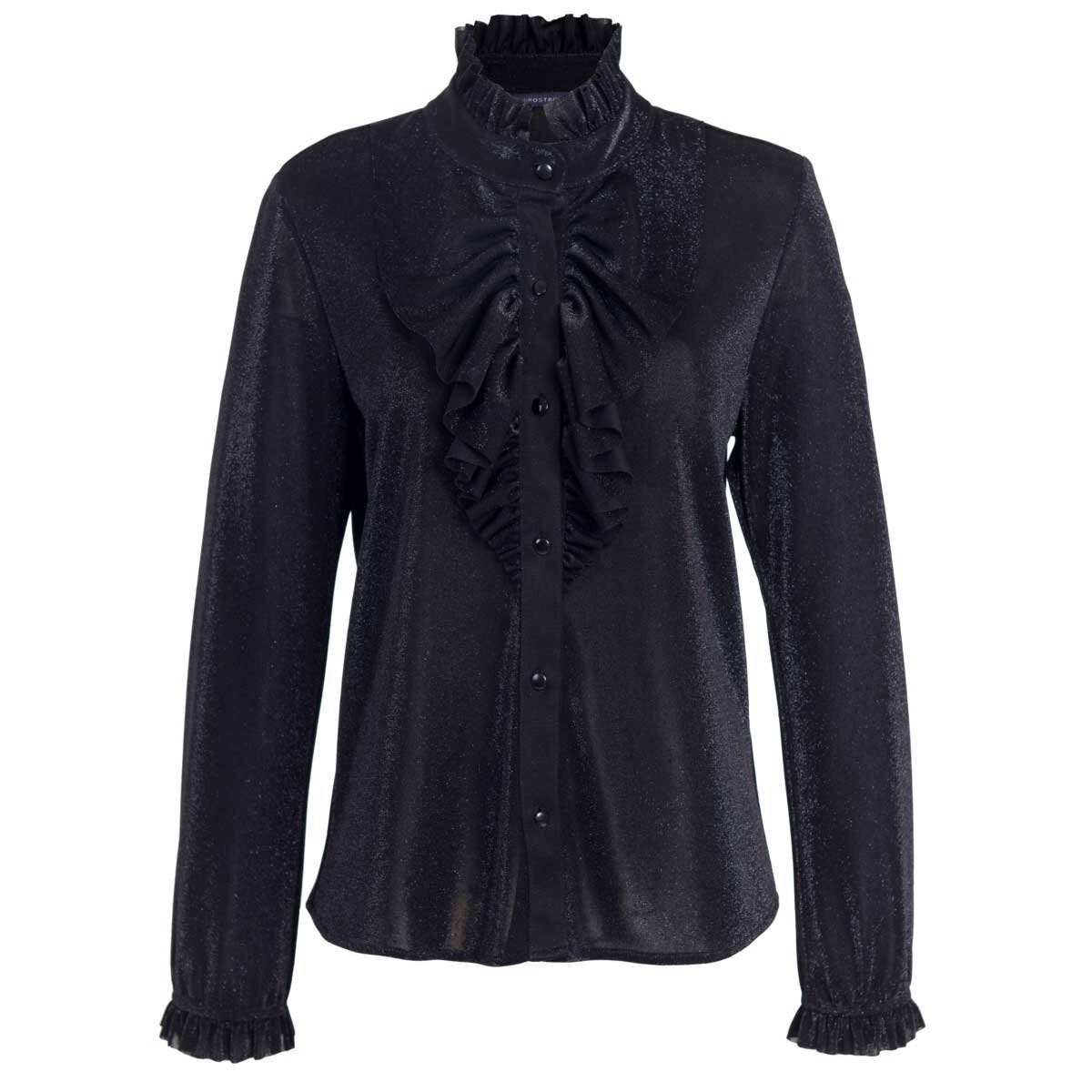 Blusa Lisa con Olan Apostrophe