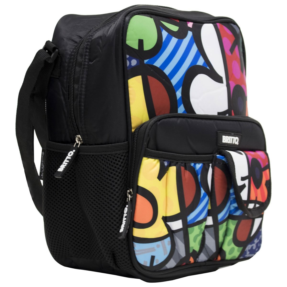 Bolso Cross Multicolor Flor Romero Britto