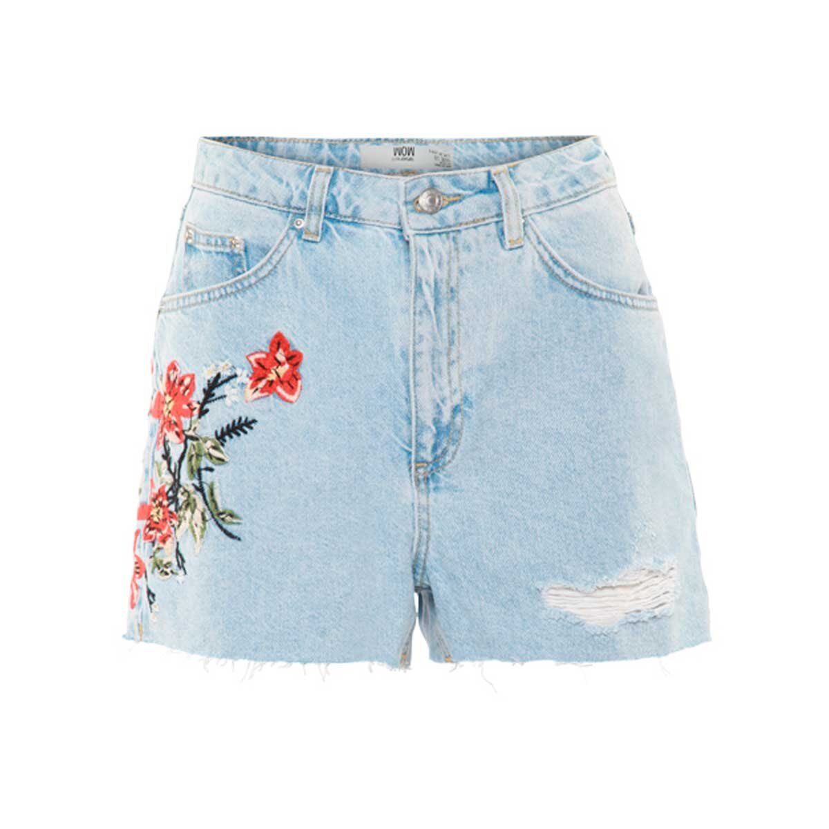 Short con Aplicación Flor Dex