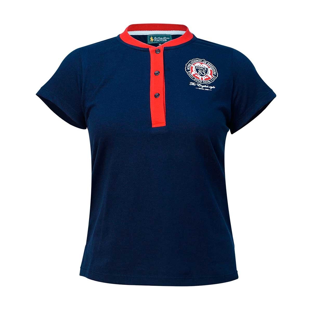 Playera con Botones Polo Club