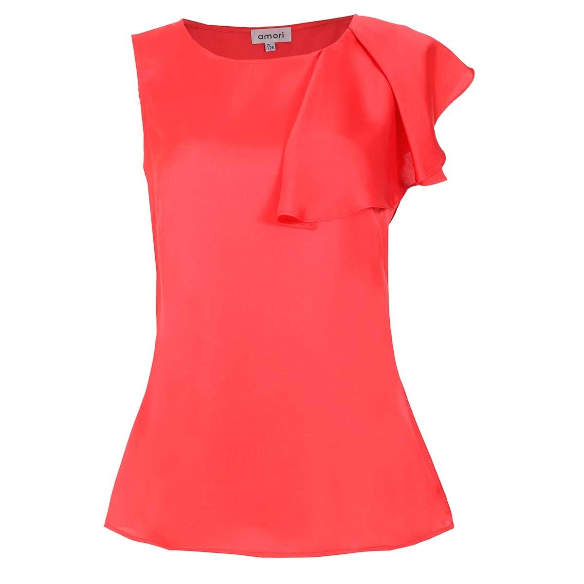 Blusa con Olan en Hombro Amori