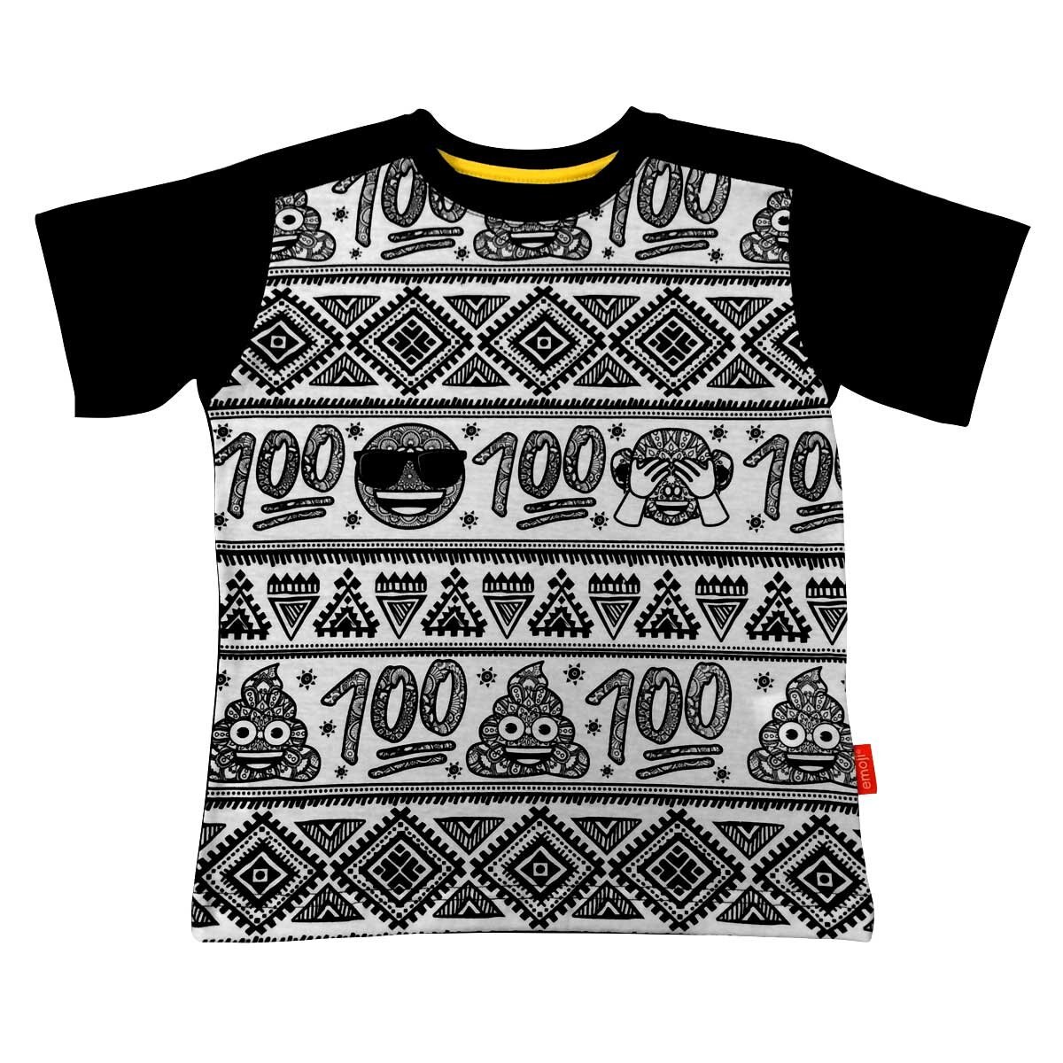 Playera Estampada Emoji