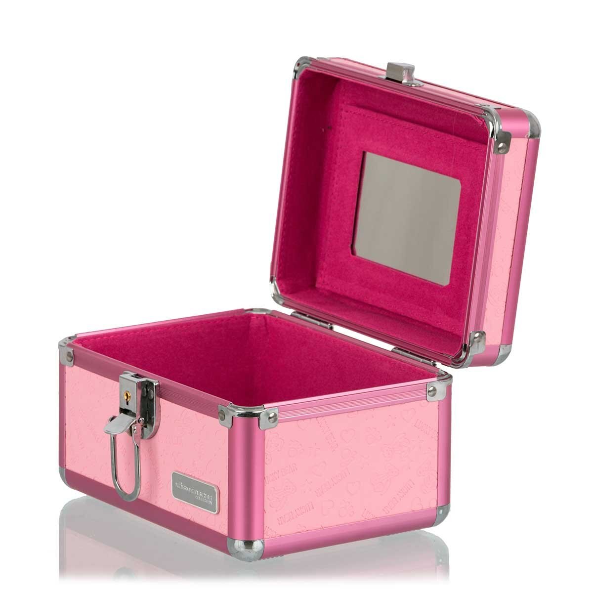 Maletín niña rosa con espejo schonn - Sears