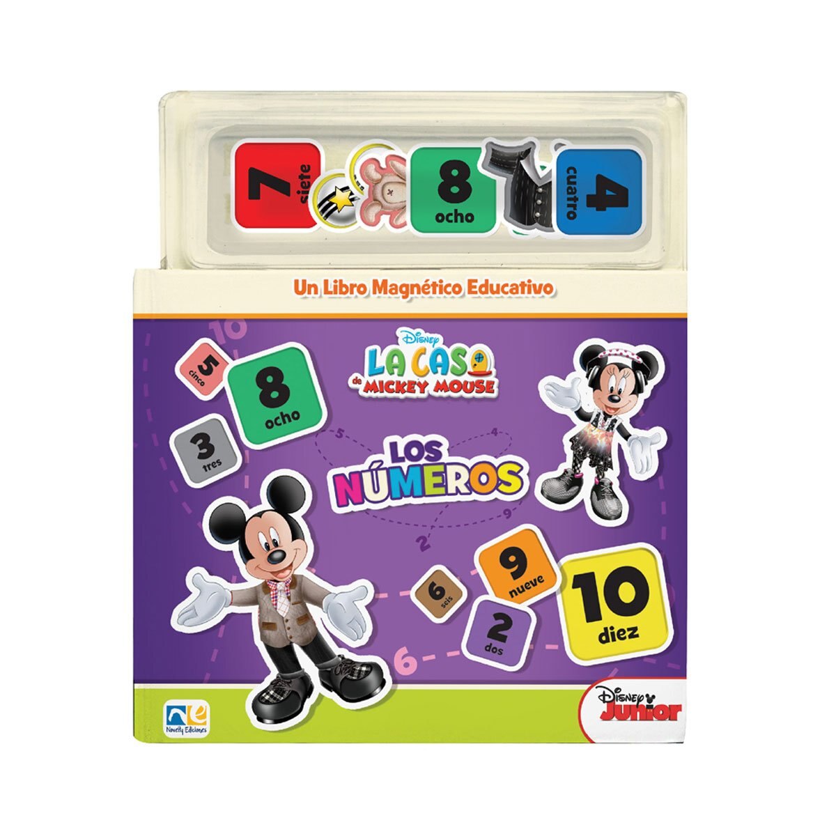 Mini libro magnético los numeros disney novelty - Sears