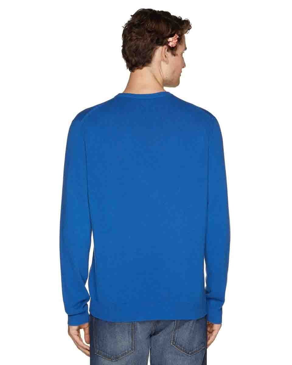 Suéter color azul medio benetton - Sears