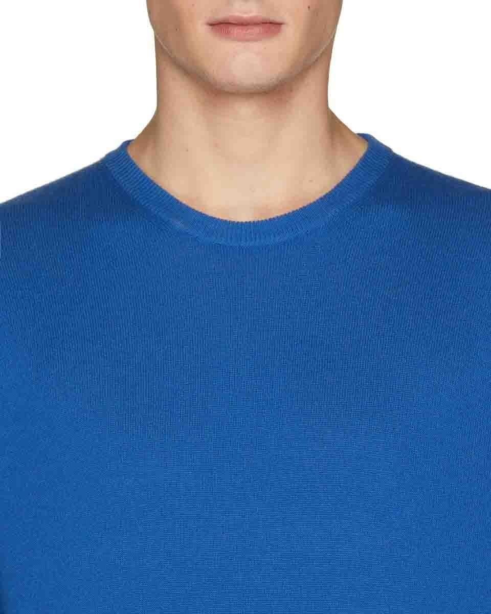 Suéter color azul medio benetton - Sears