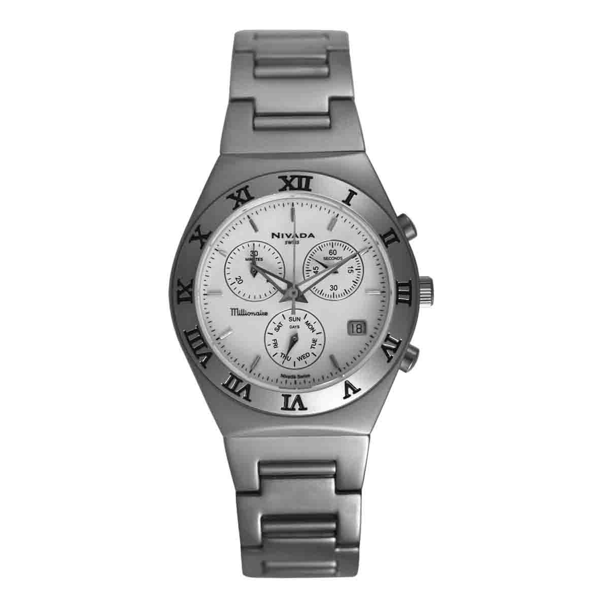 Reloj para caballero color acero nivada - Sears