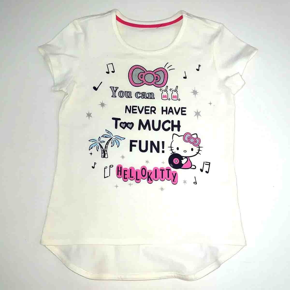 Playera Manga Corta Estampada Hello Kitty Sears
