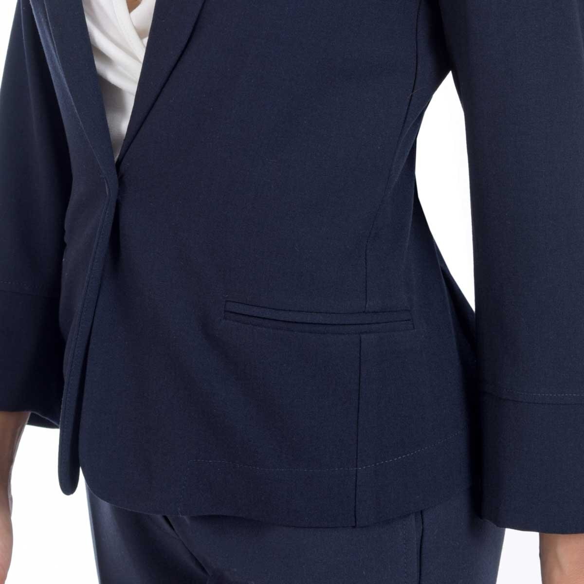 Saco liso con solapa un botón boggs - Sears