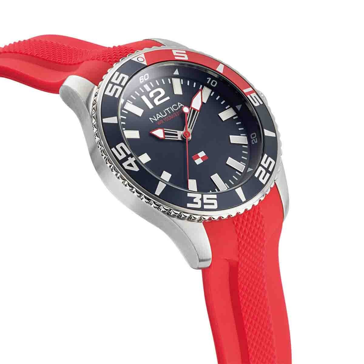 Reloj para caballero color rojo nautica - Sears