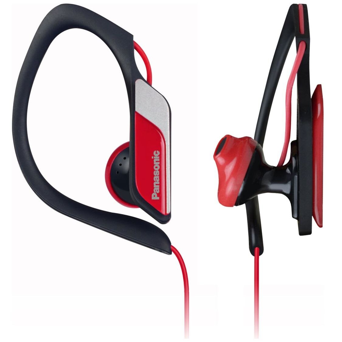 Audífonos Sport In Ear Alámbricos Rojo Panasonic