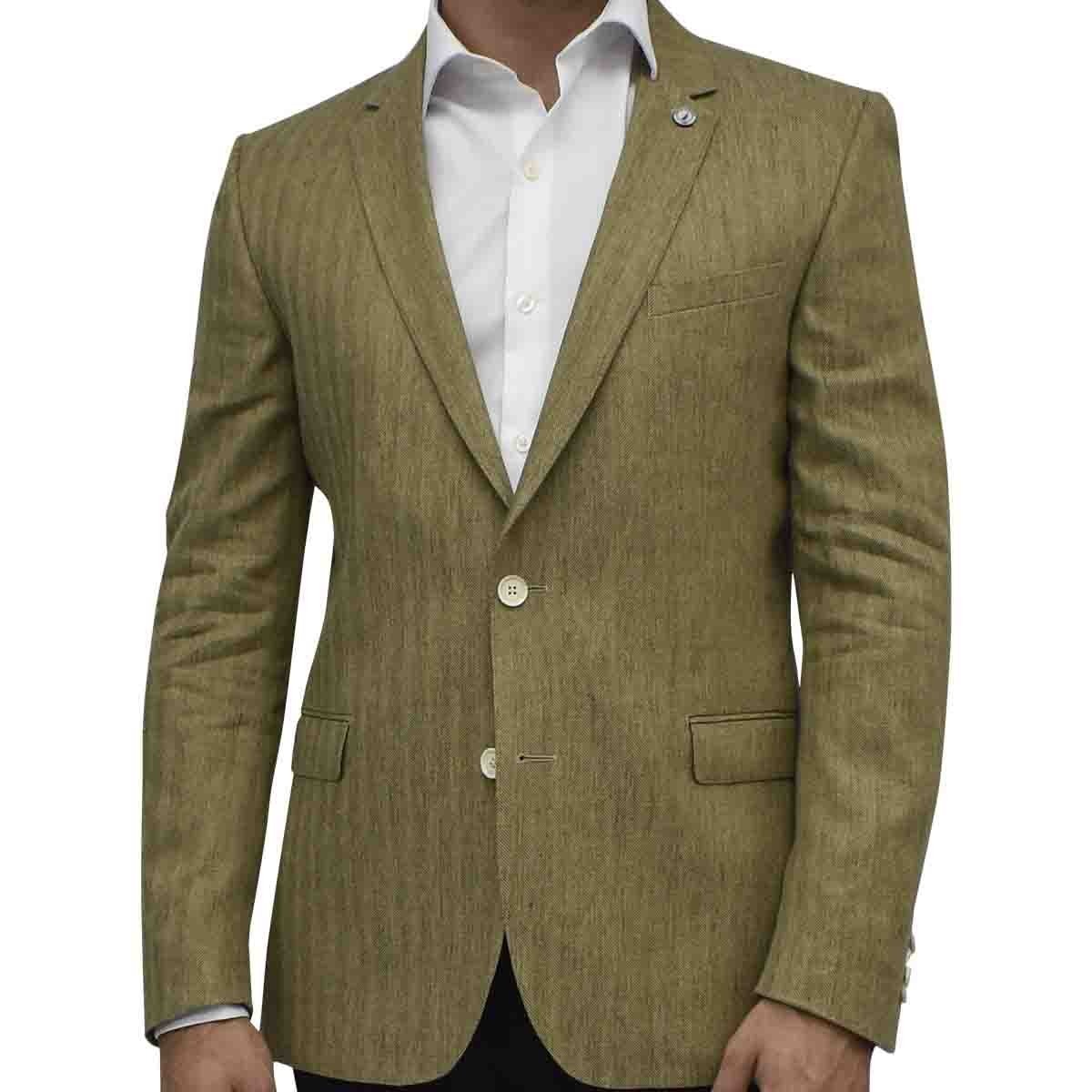 Saco slim color café claro nautica - Sears