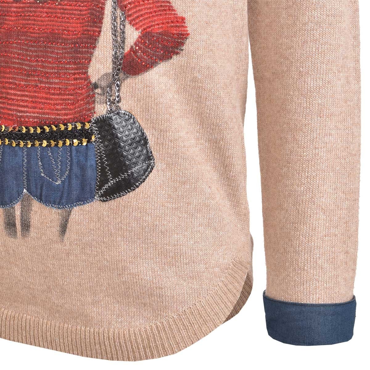 Suéter estampado philosophy jr. para dama - Sears