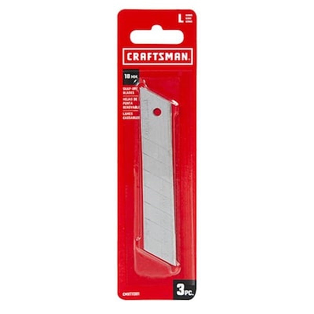 Cuchillas snap-off 18 mm (3 pzs) craftsman - Sears