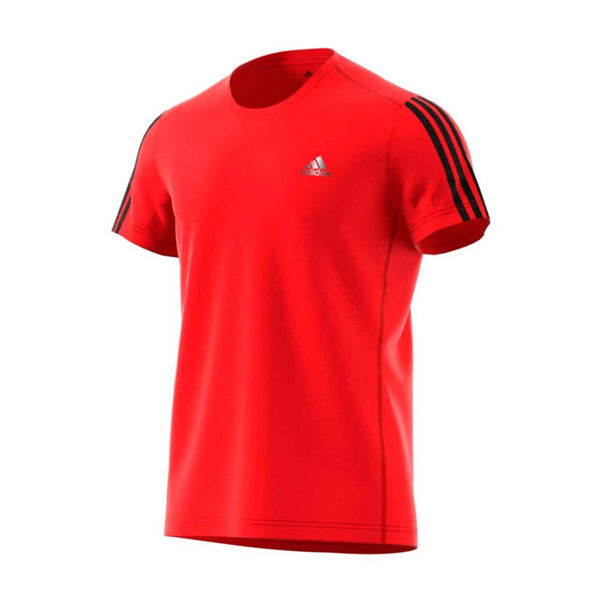 Playera roja running adidas - caballero - Sears