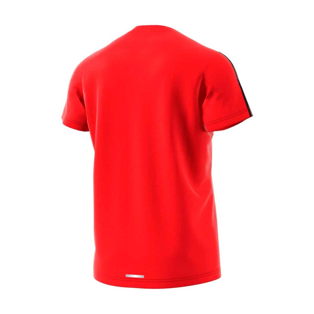 Playera roja running adidas - caballero - Sears