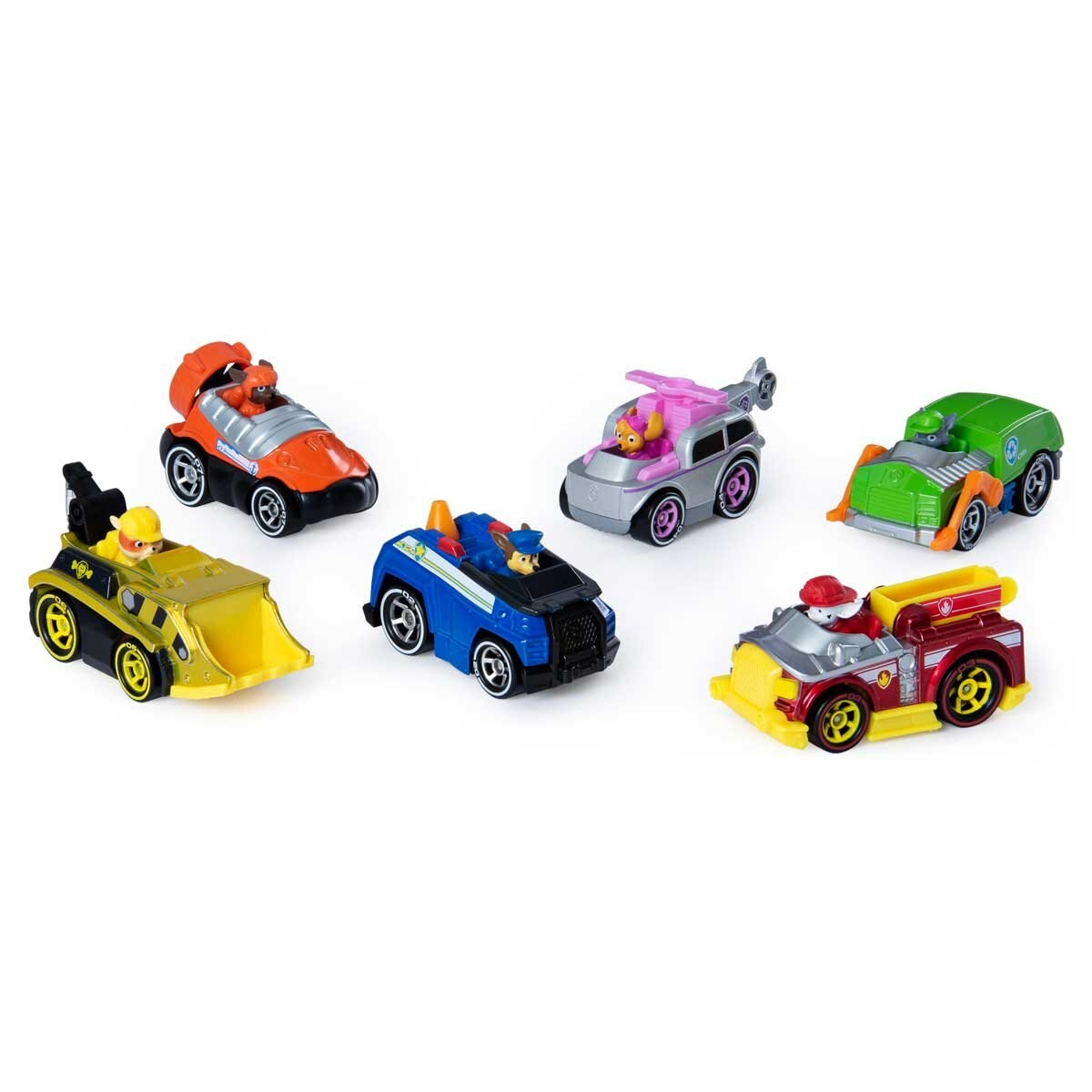 Set de carros paw patrol die-cast spin master - Sears