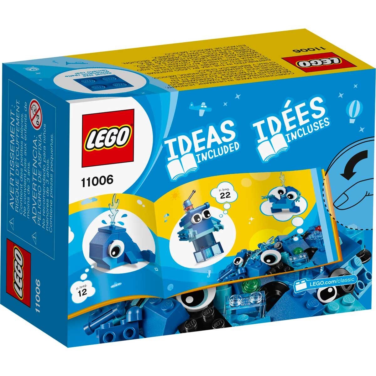 Bricks creativos azules lego classic - Sears