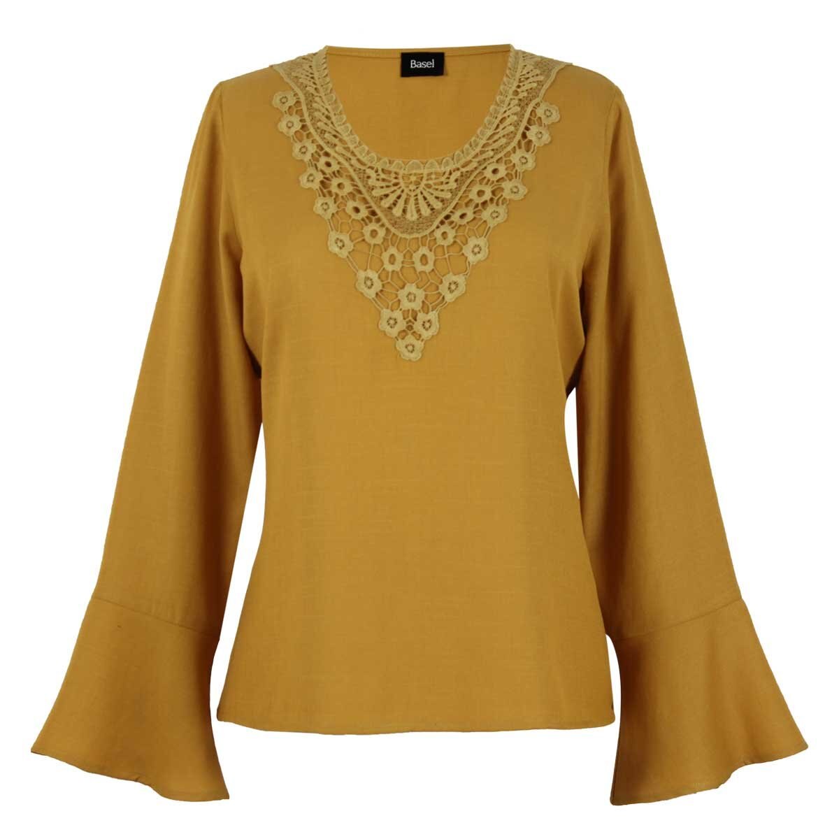 Blusa para Dama Manga Larga Amplia Basel