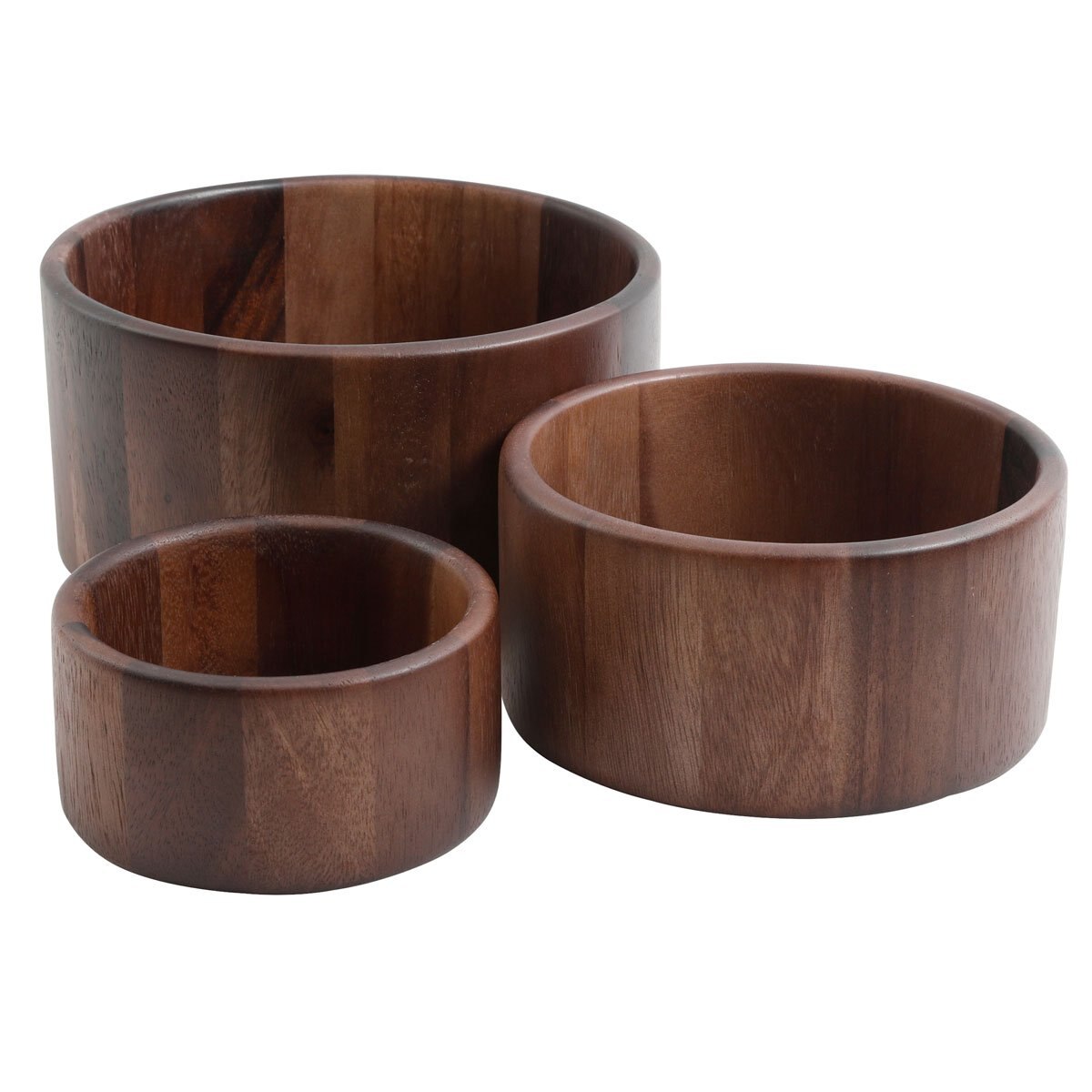 Set 3 Bowls Modern Madera Meritage