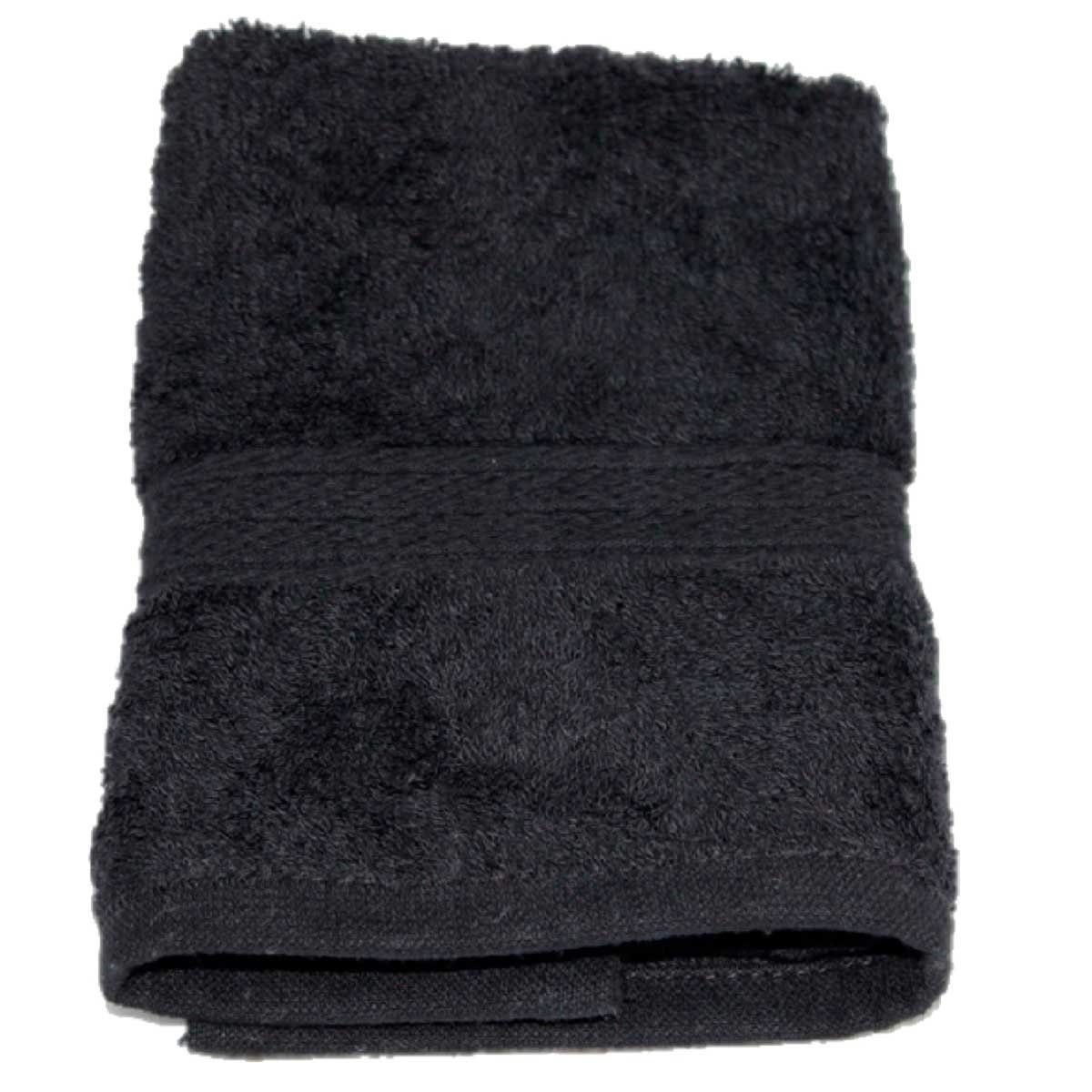 Toalla Facial Imperial Color Negro la Josefina