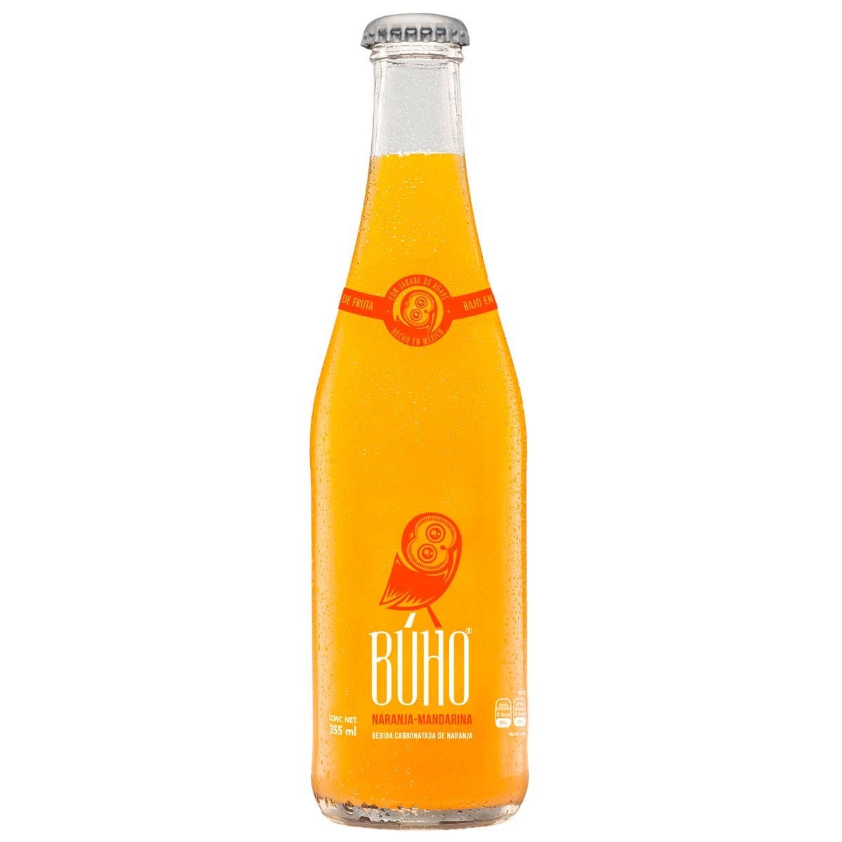 Búho soda sabor naranja-mandarina 355 ml. - Sears