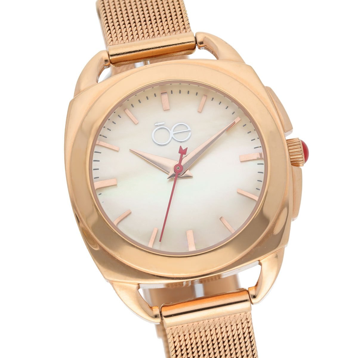 Reloj para dama oro rosa con segundero rojo cloe - Sears