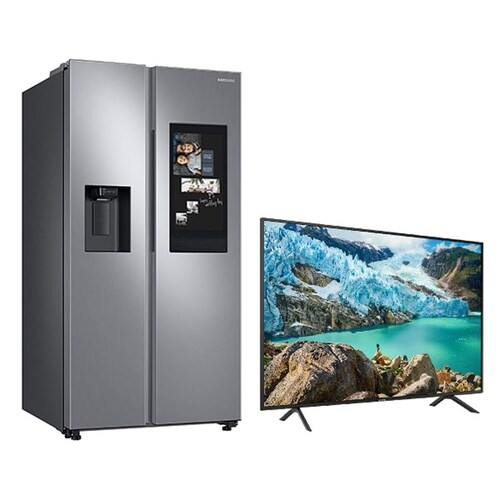 Refrigerador Family Hub + Tv 50" Samsung