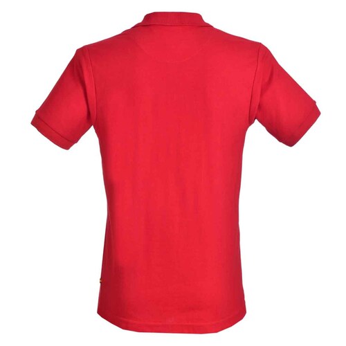 Playera Tipo Polo Roja Scandro