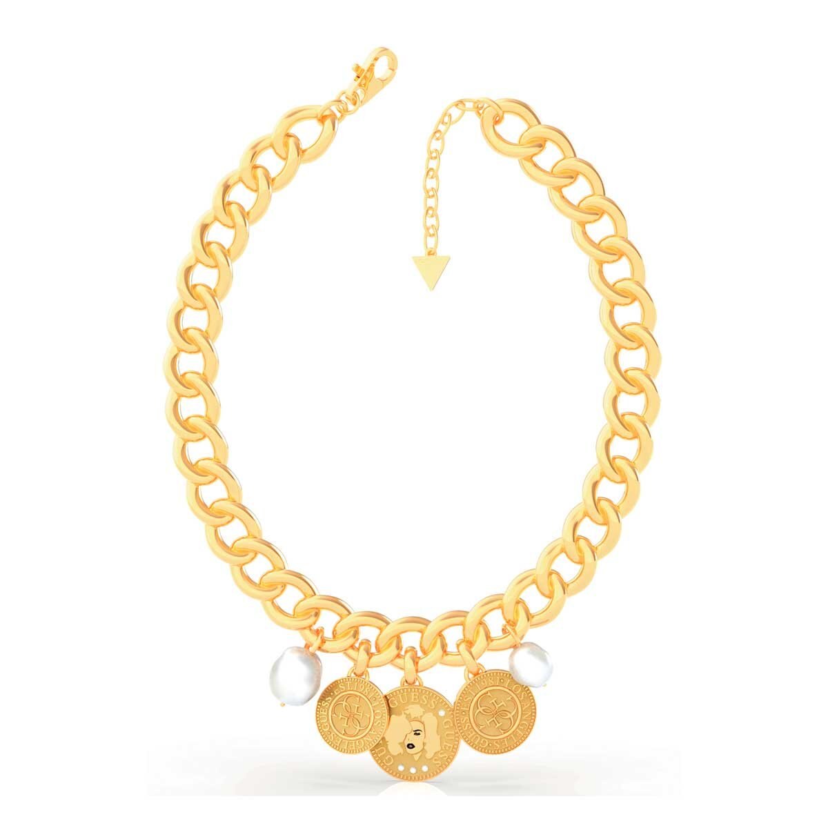 Collar Coin Oro Guess