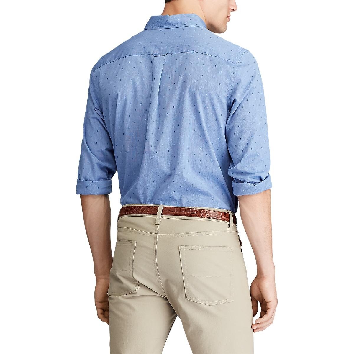 Camisa slim manga larga chaps para caballero - Sears