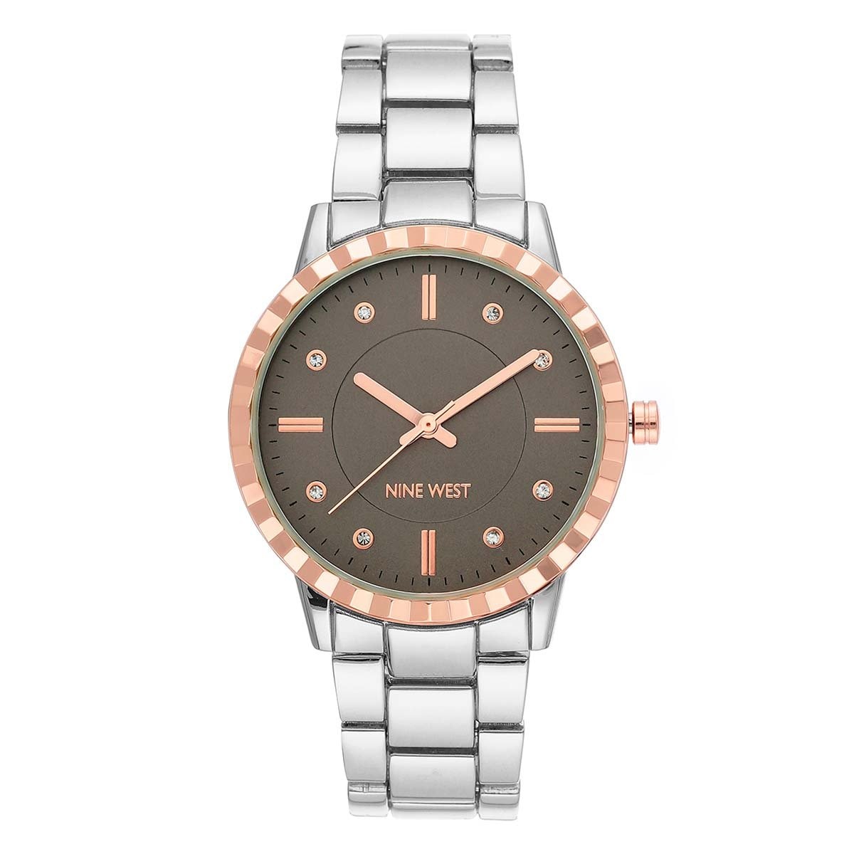 Reloj Plata Nine West para Dama