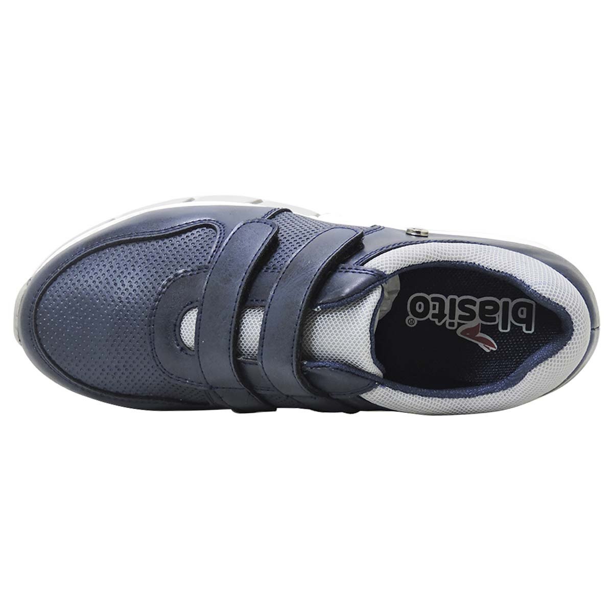 Tenis urbano azul con doble velcro blasito - Sears