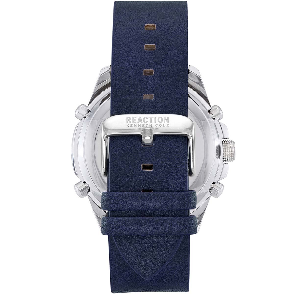 Reloj para caballero con correa de piel azul kenneth cole reaction - Sears