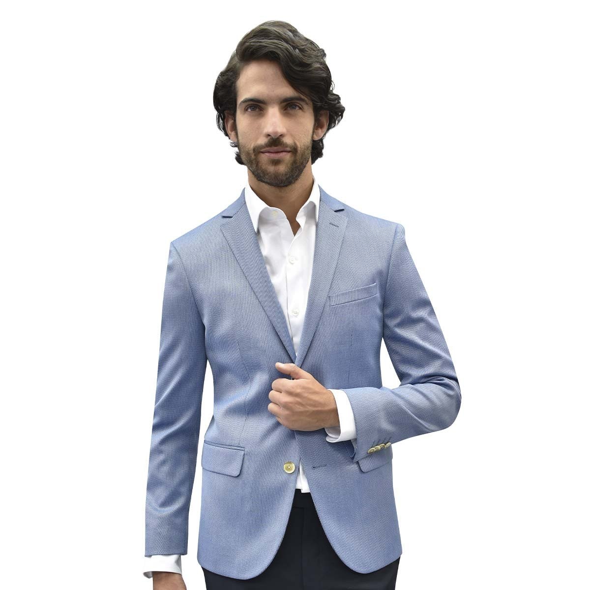 Saco Slim Azul Medio para Caballero Underwood
