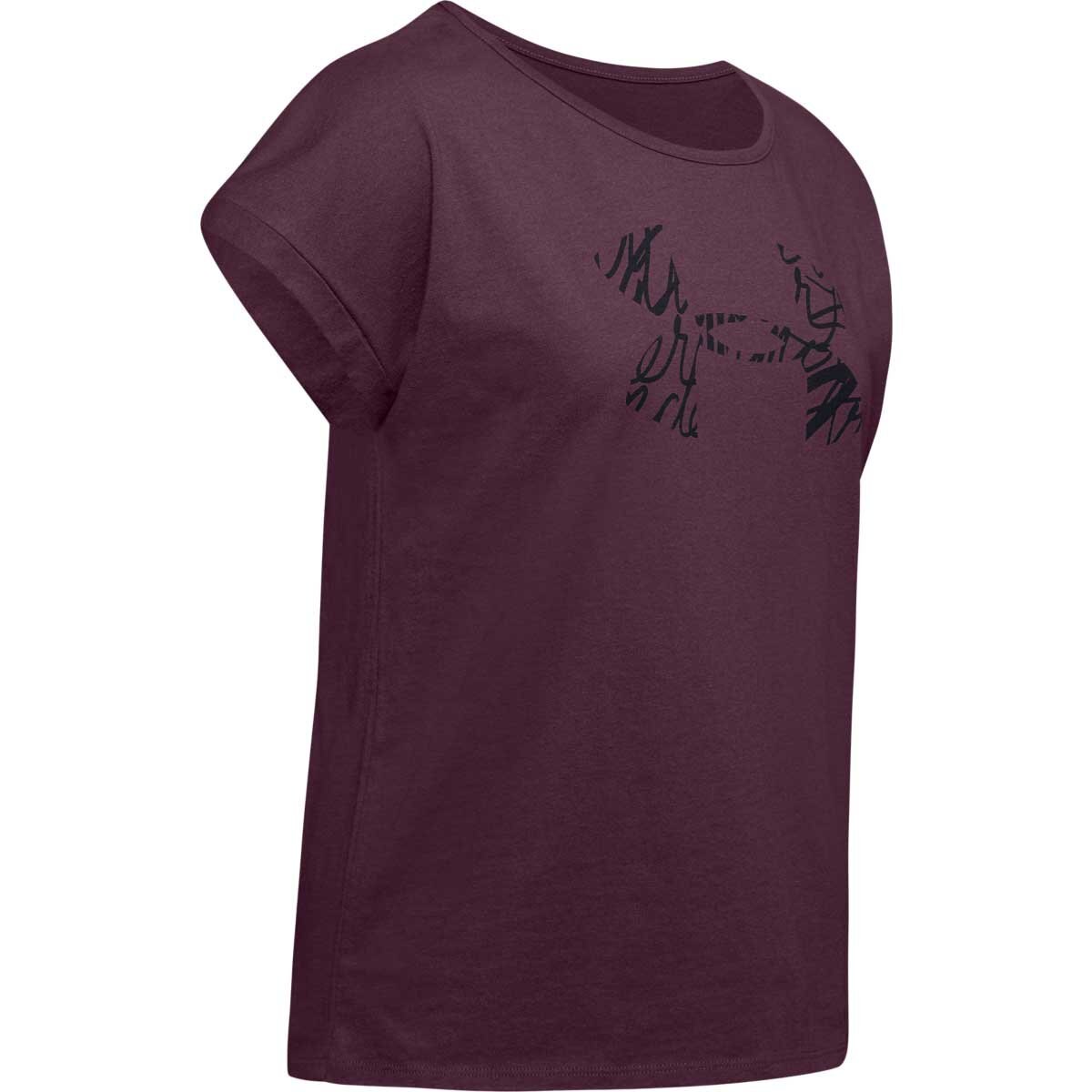 Playera Manga Corta Morada Under Armour - Dama