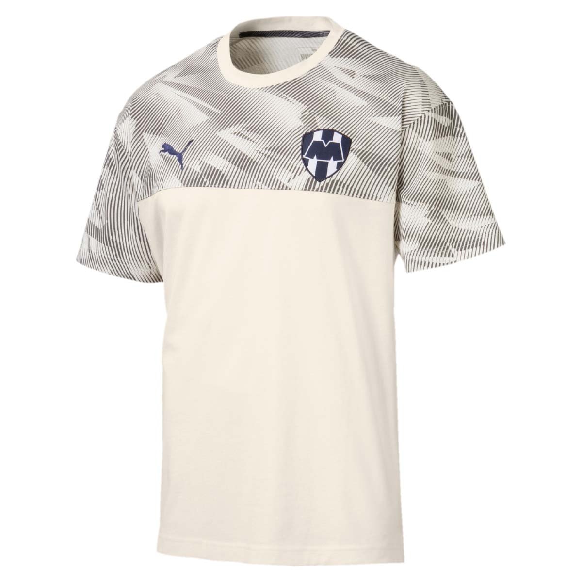 Playera Beige Soccer Monterrey Puma para Caballero
