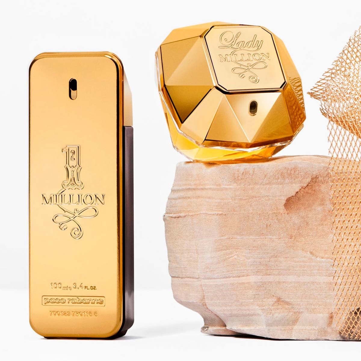 Estuche fragancia para dama paco rabanne lady millón edp80+ body lotion ...