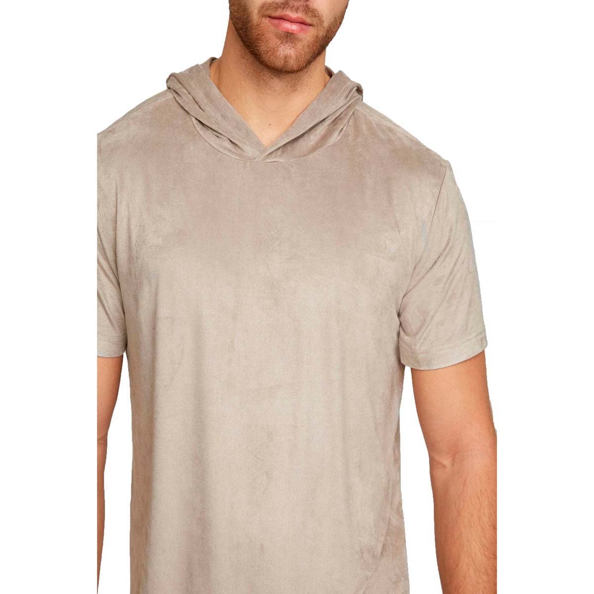 Playera café claro con capucha g by guess para caballero - Sears
