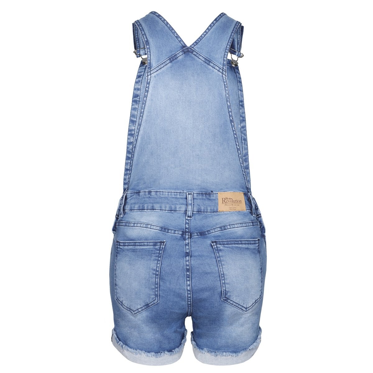 Jumper de mezclilla con bolsa de parche the blue revolution - Sears