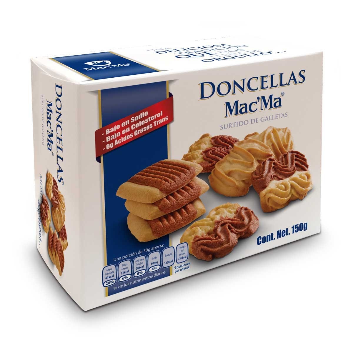 Galletas Doncellas 150 Grs. Mac\' Ma